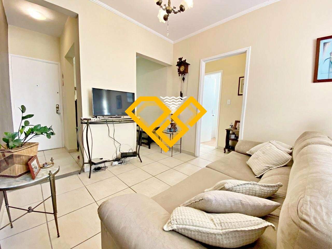 Apartamento para alugar - Boqueirão, Santos - SP 84m² | 2 quartos, 1 vaga