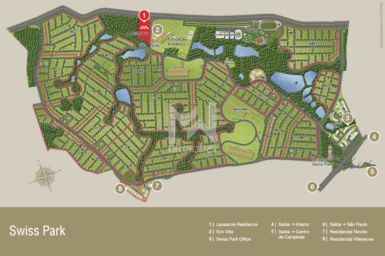 Casa em Condomínio à venda, Swiss Park - Campinas/SP